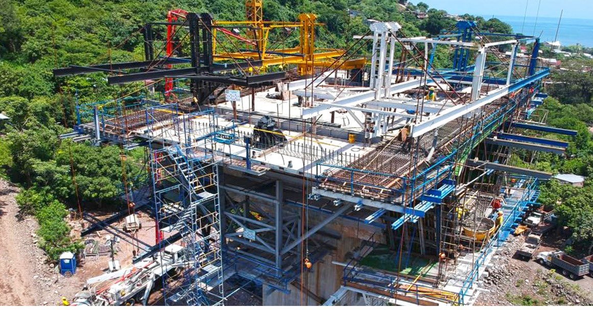 Avanzan trabajos de construcción del «baipás» del Puerto de La Libertad