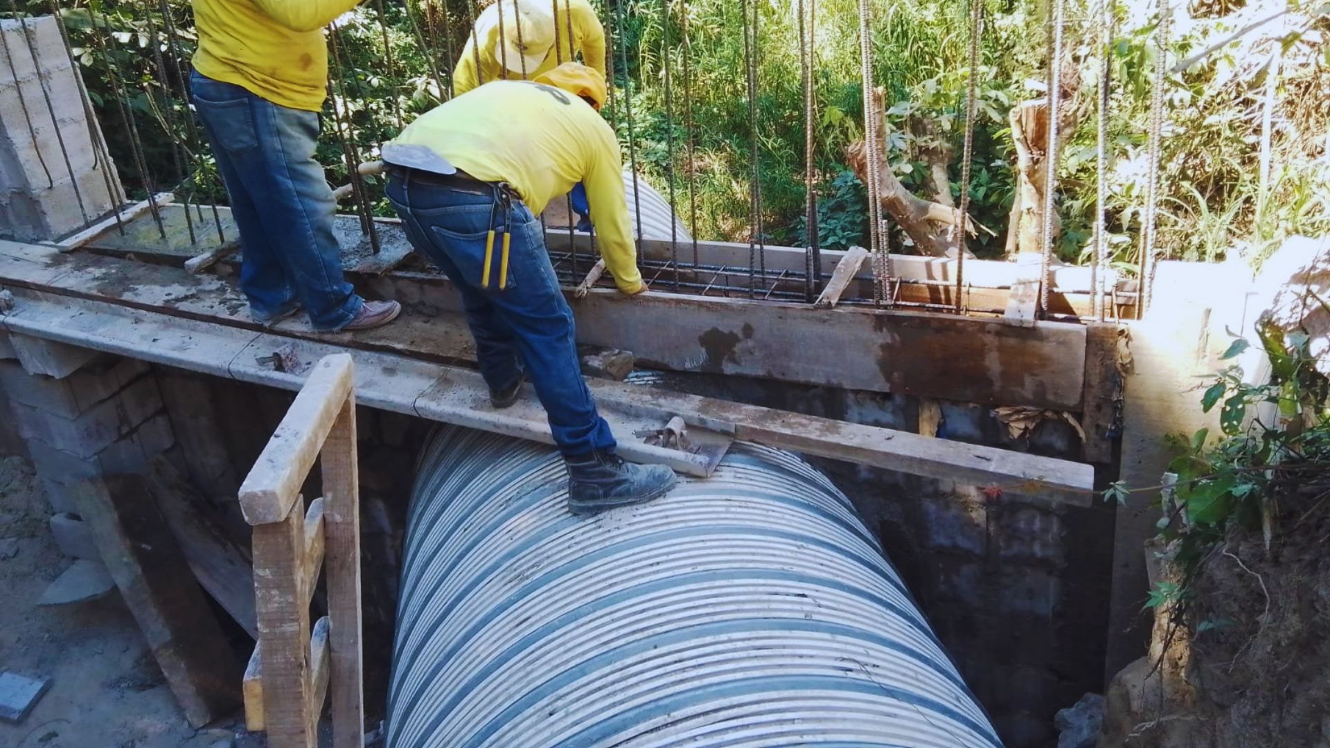 Avanza Construcción De Nuevo Sistema De Drenaje En Comunidad Betania